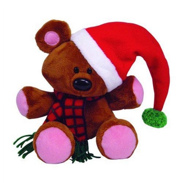 Ty Beanie Buddies Pooky - Holiday's Bear - Walmart Business Supplies