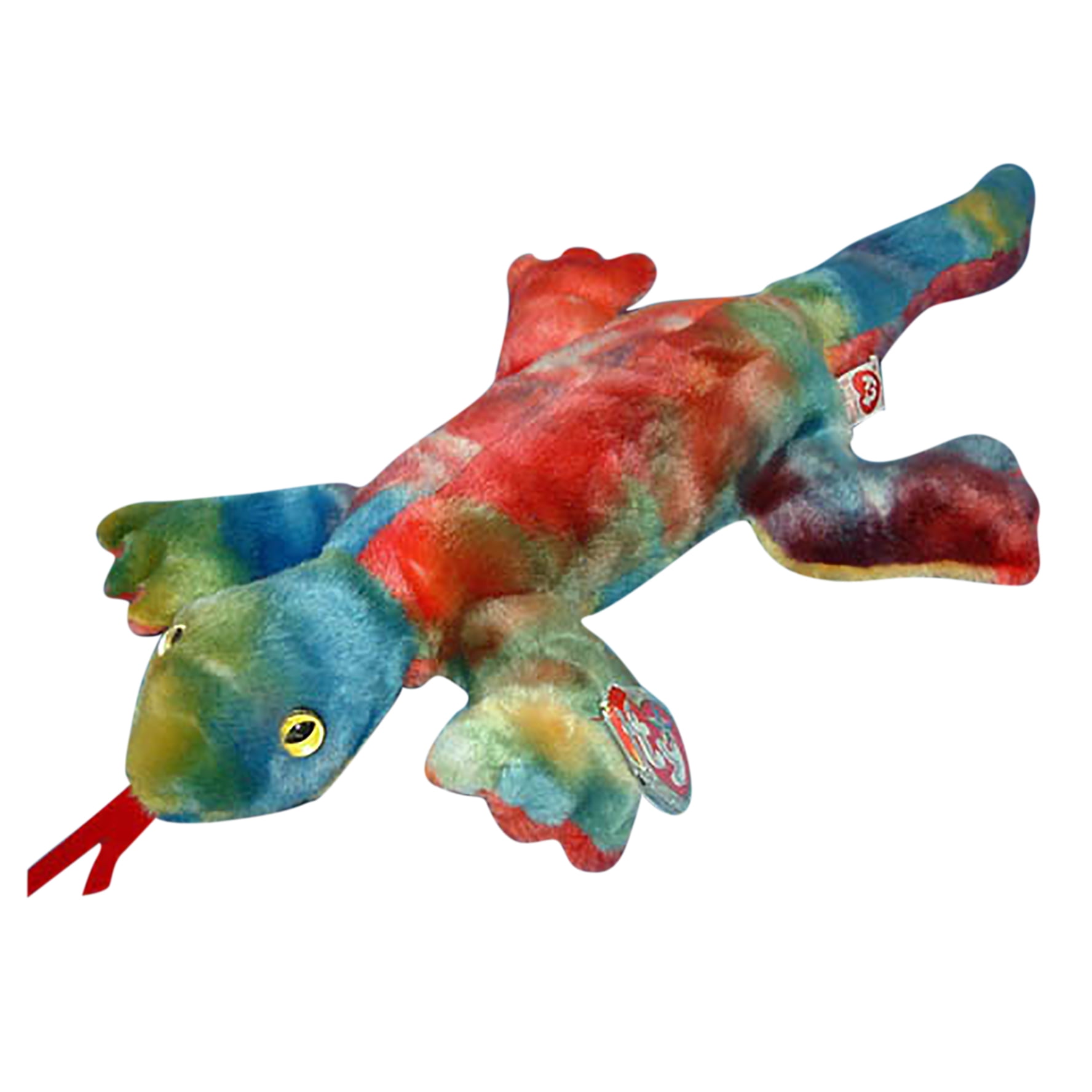Ty Beanie Buddy - LIZZY The Tie-dyed Lizard Plush - Walmart.com