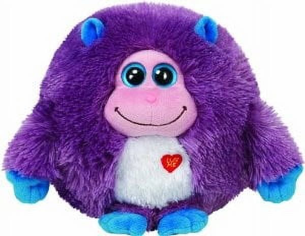 Ty Beanie Monstaz Ballz- Zelda the Purple Monster- Standard Size- 5.25in - Walmart.com
