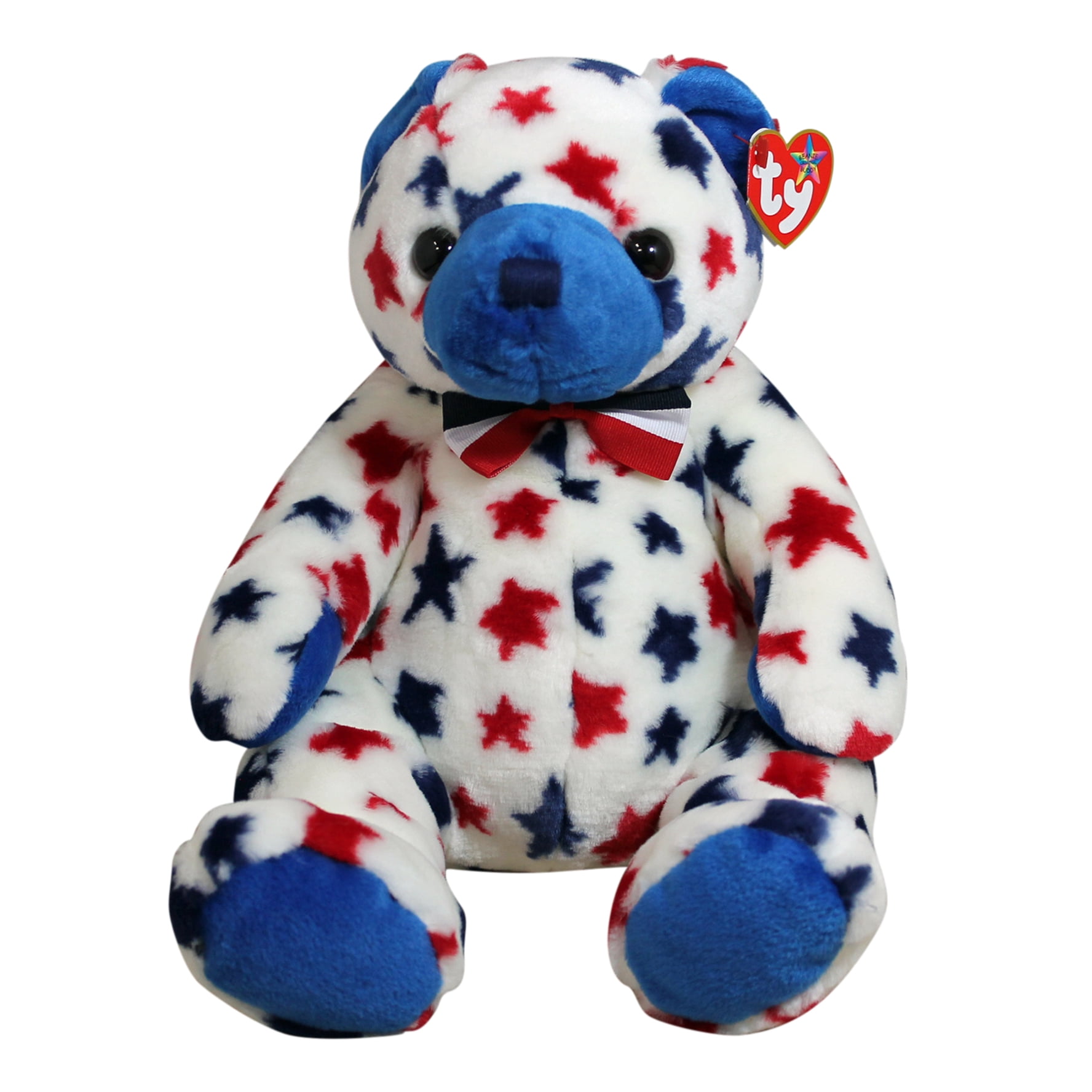 Ty Buddy: Blue the Bear | Stuffed Animal | MWMT's - Walmart.com