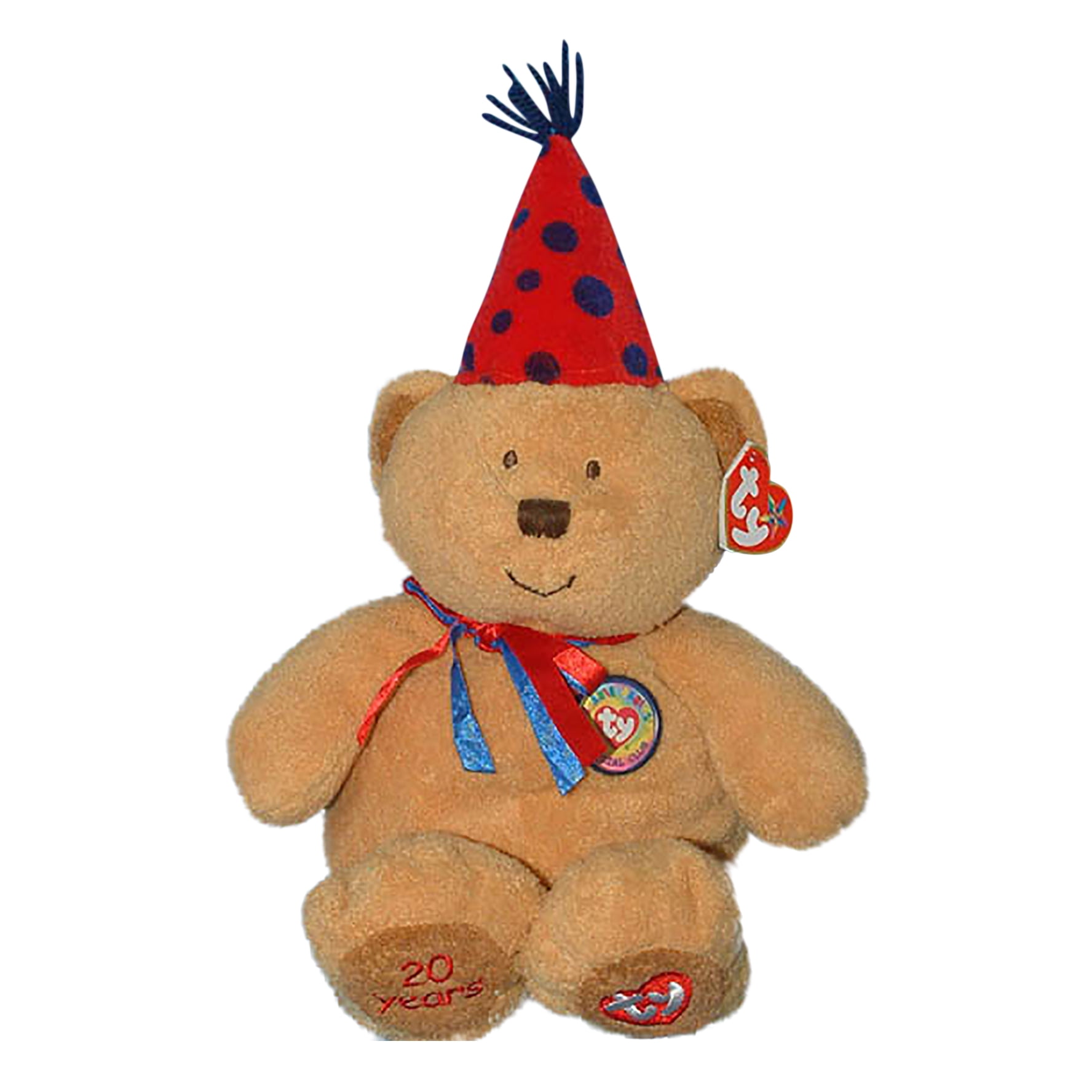 Ty Buddy: Fun the Bear | Stuffed Animal | MWMT's - Walmart.com