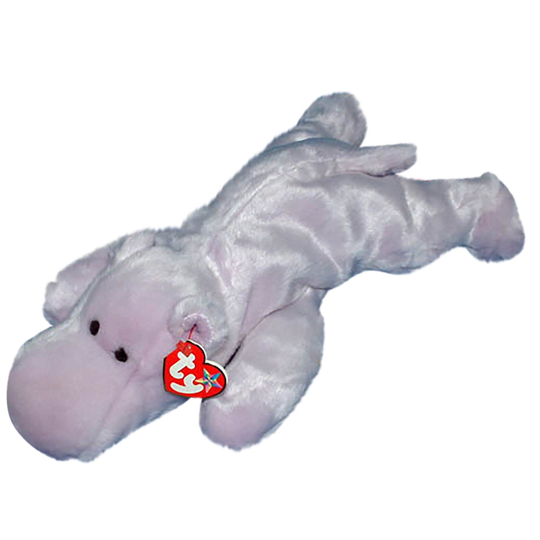 Ty Buddy: Happy the Hippo | Stuffed Animal | MWMT's - Walmart.com
