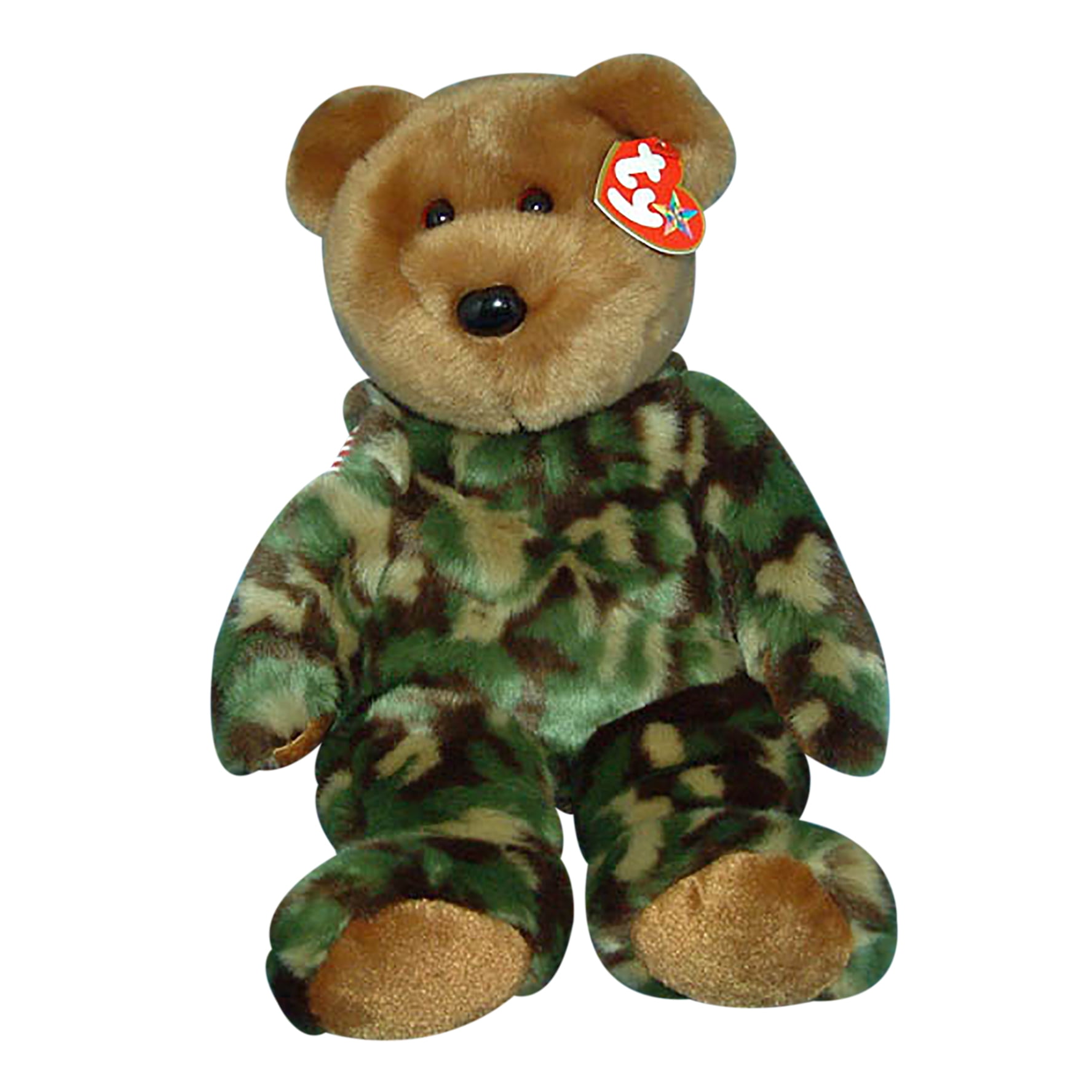 Ty Buddy: Hero the Military Bear | Stuffed Animal | MWMT's - Walmart.com
