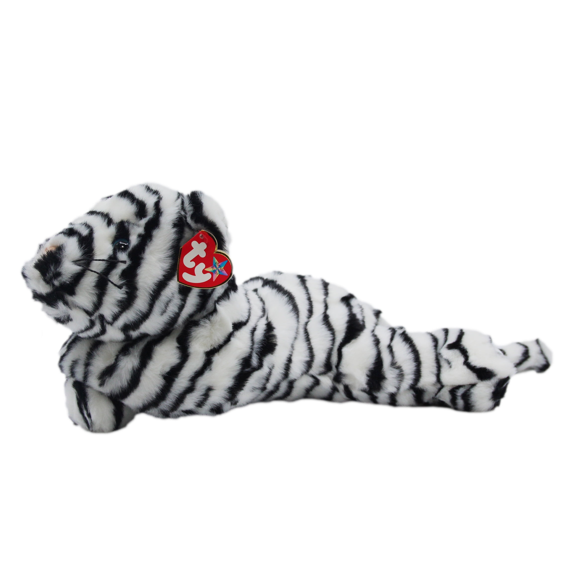 Ty Buddy: White Tiger | Stuffed Animal | MWMT's - Walmart.com