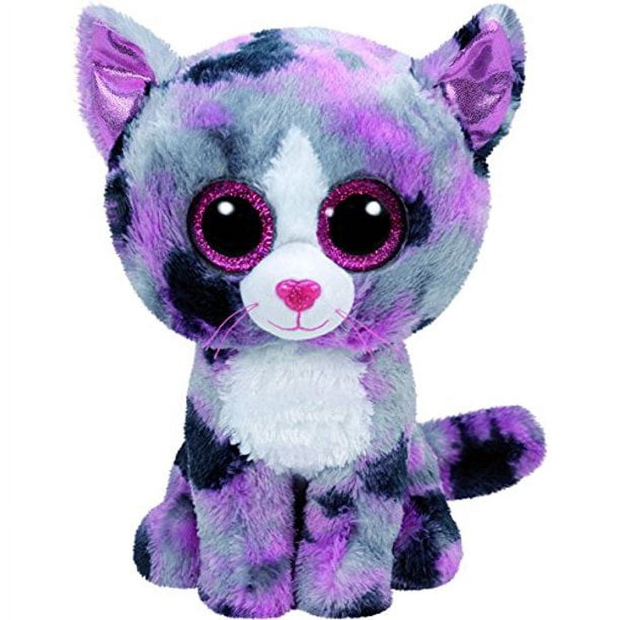 TY Beanie Boos - Popular LINDI Cat with Glitter Eyes, 6" Plush (No Hang ...