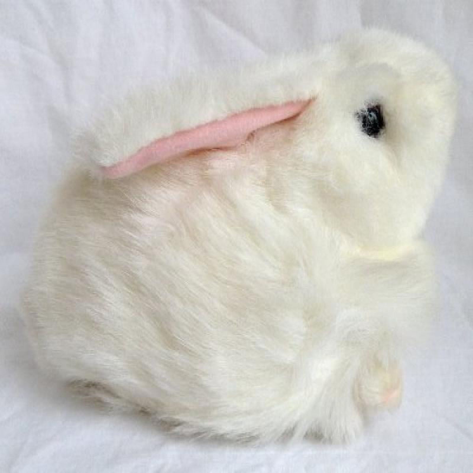 Ty Classic Nibbles White Plush 9 Beanie Bunny Rabbit - Walmart.com