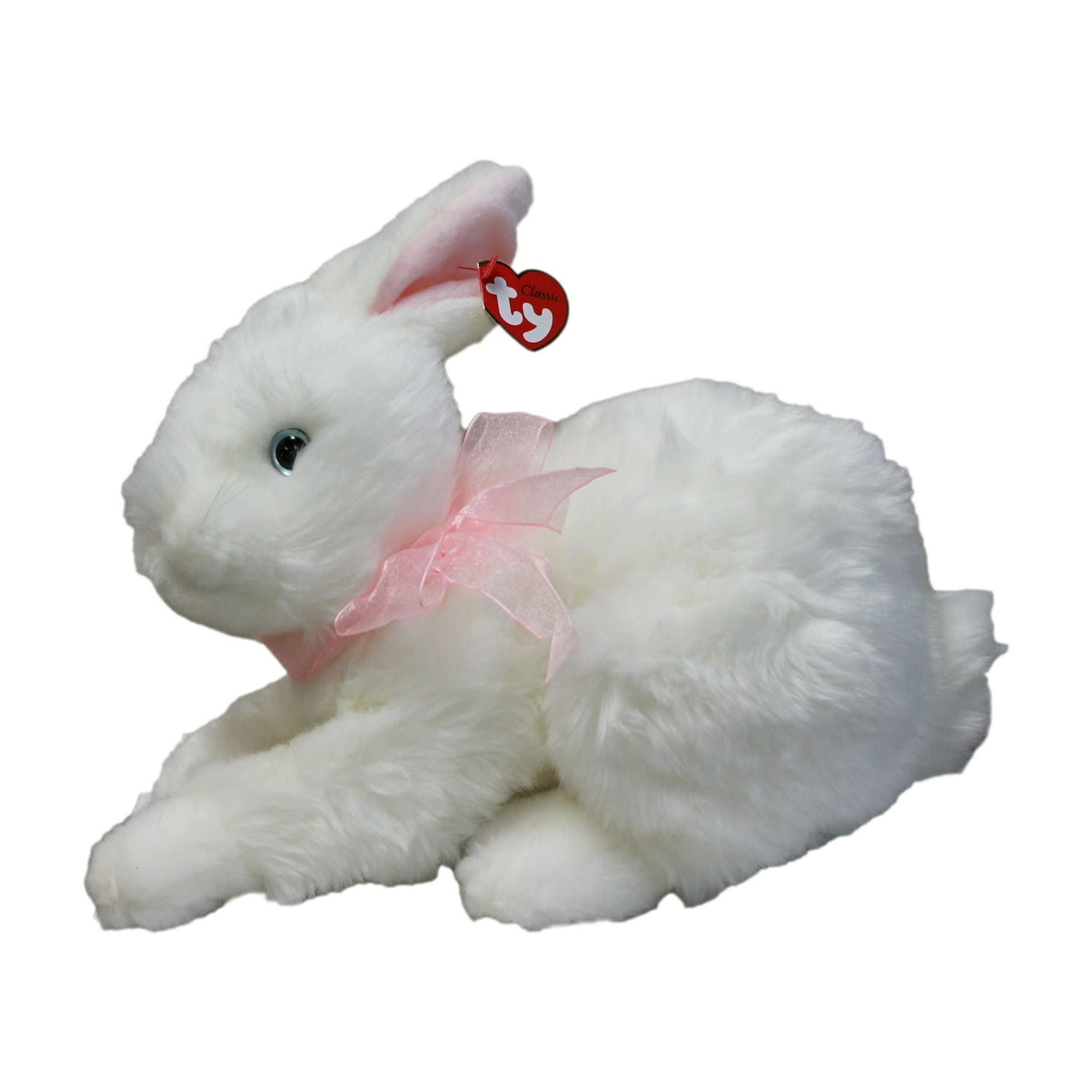 Ty Classics - Alfalfa the White Rabbit (12" Plush) (BONUS ONE RANDOM TY ...