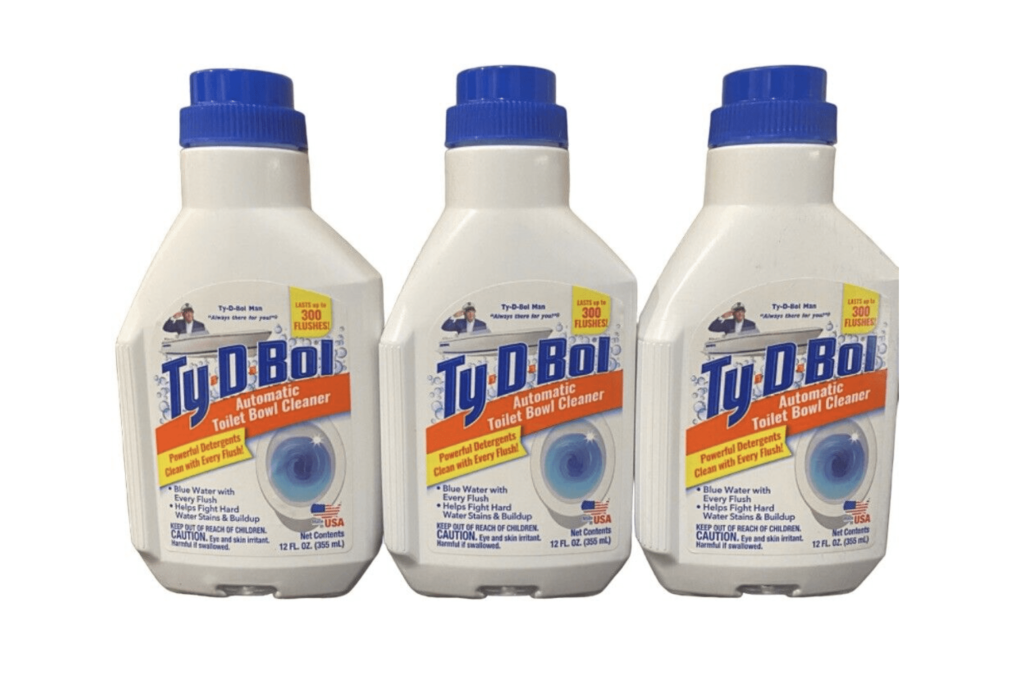 Ty-D-Bol Automatic Toilet Bowl Cleaner 12 oz, 3 Pack - Walmart.com