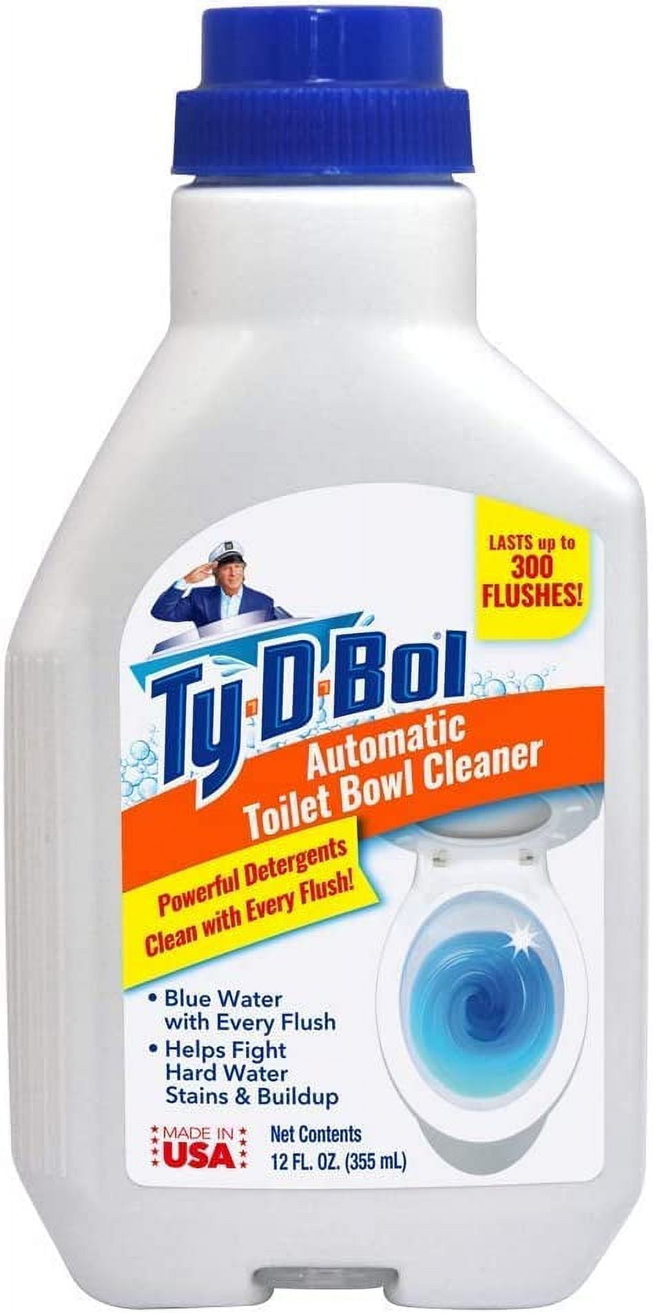 Ty-D-Bol Automatic Toilet Bowl Cleaner Liquid, In-Tank Liquid Cleaner ...