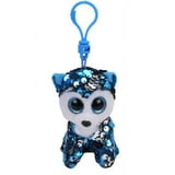 Ty Flippables Sequin Plush - SLUSH the Husky (Plastick Key Clip - 3.5 ...
