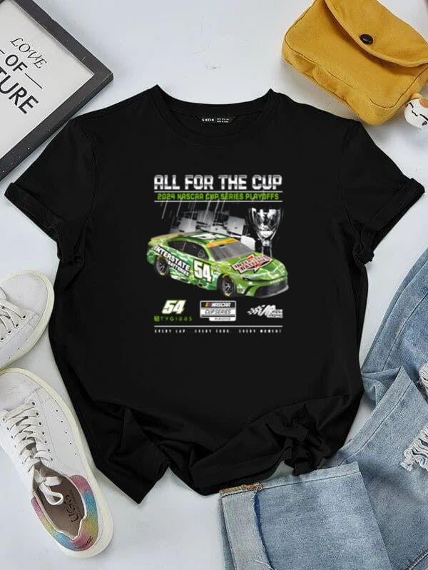 Ty Gibbs 2024 NASCAR Cup Playoffs Racing Fan Design Unisex Tee 45694 ...
