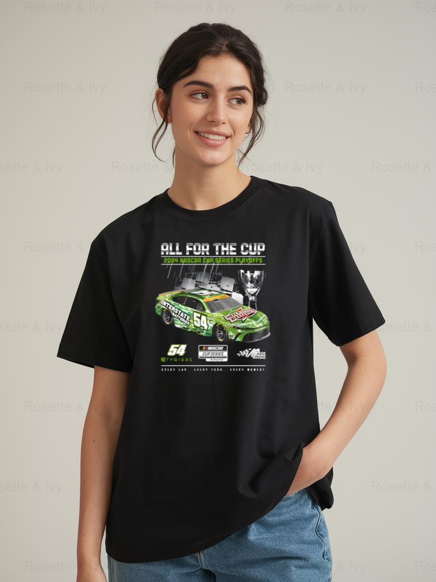 Ty Gibbs NASCAR T Shirt 2024 Cup Series Racing Fan Graphic Style, for ...