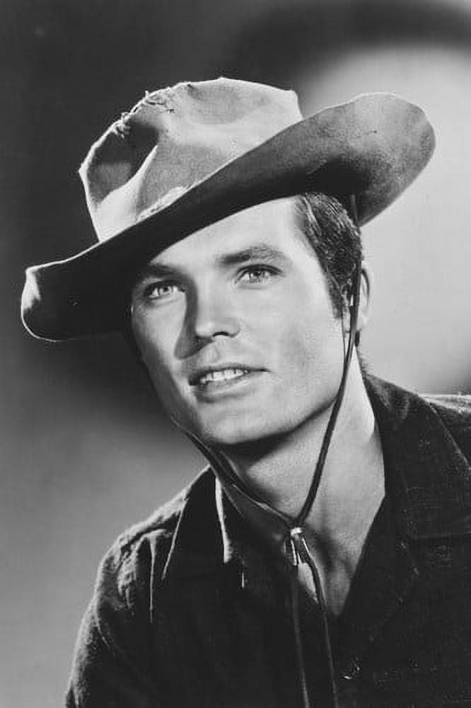 Ty Hardin Bronco Tv Western B&w 24x36 Poster - Walmart.com