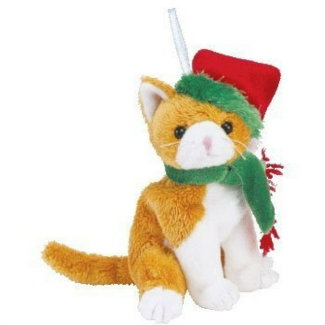 Ty Jingle Beanies Jangle the Holiday Cat (Smaller than Beanie Baby ...