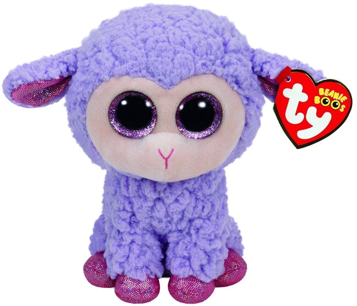 Ty Silk Lavender the Lamb Beanie Boos - Handmade High Quality Stuffed ...