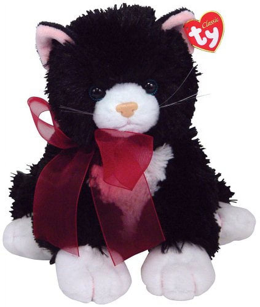Ty Lexie - Fluffy Black Cat - Walmart.com