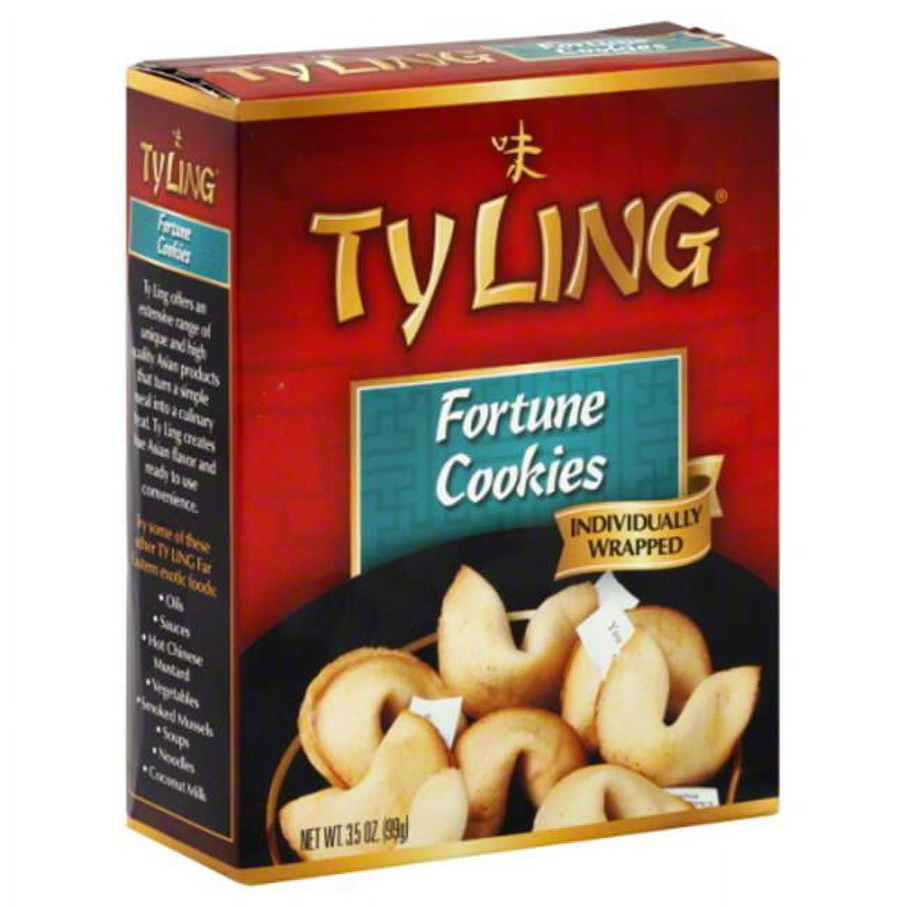 Ty Ling Cookie Fortune - Pack of 12 - 3.5 oz - Walmart.com