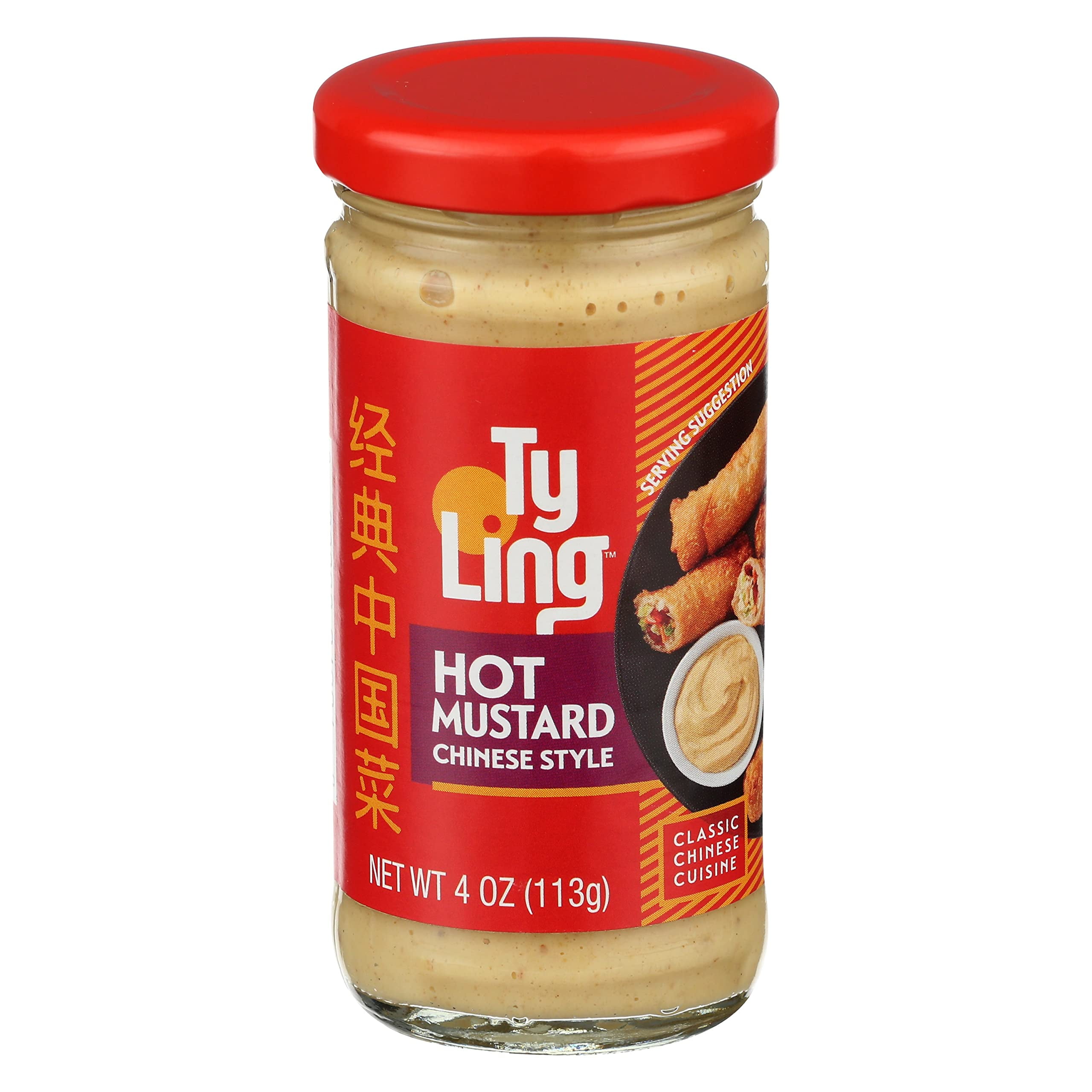 Ty Ling Hot Chinese Mustard, 4 Ounce Jars (Pack of 12) - Walmart.com