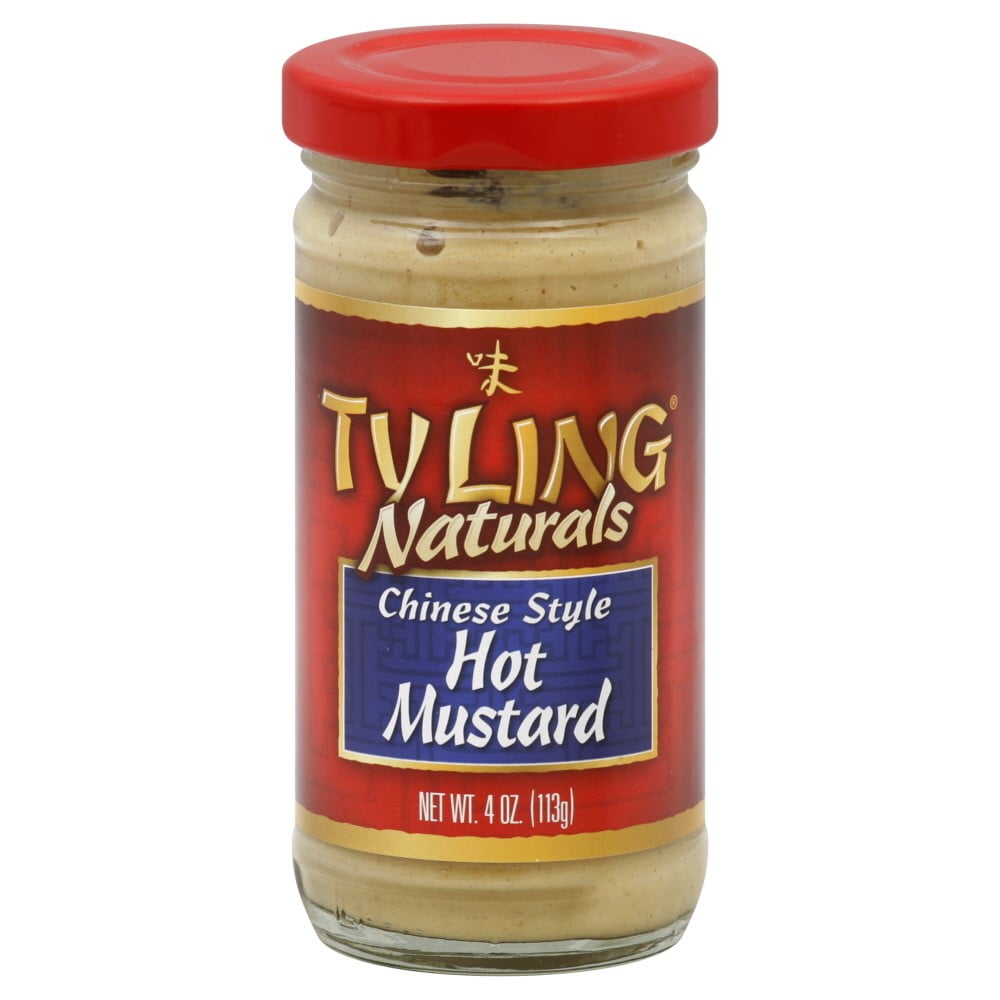 Ty Ling Chinese-Style Hot Mustard, 4 Oz - Low-Calorie, Fat-Free Cooking ...