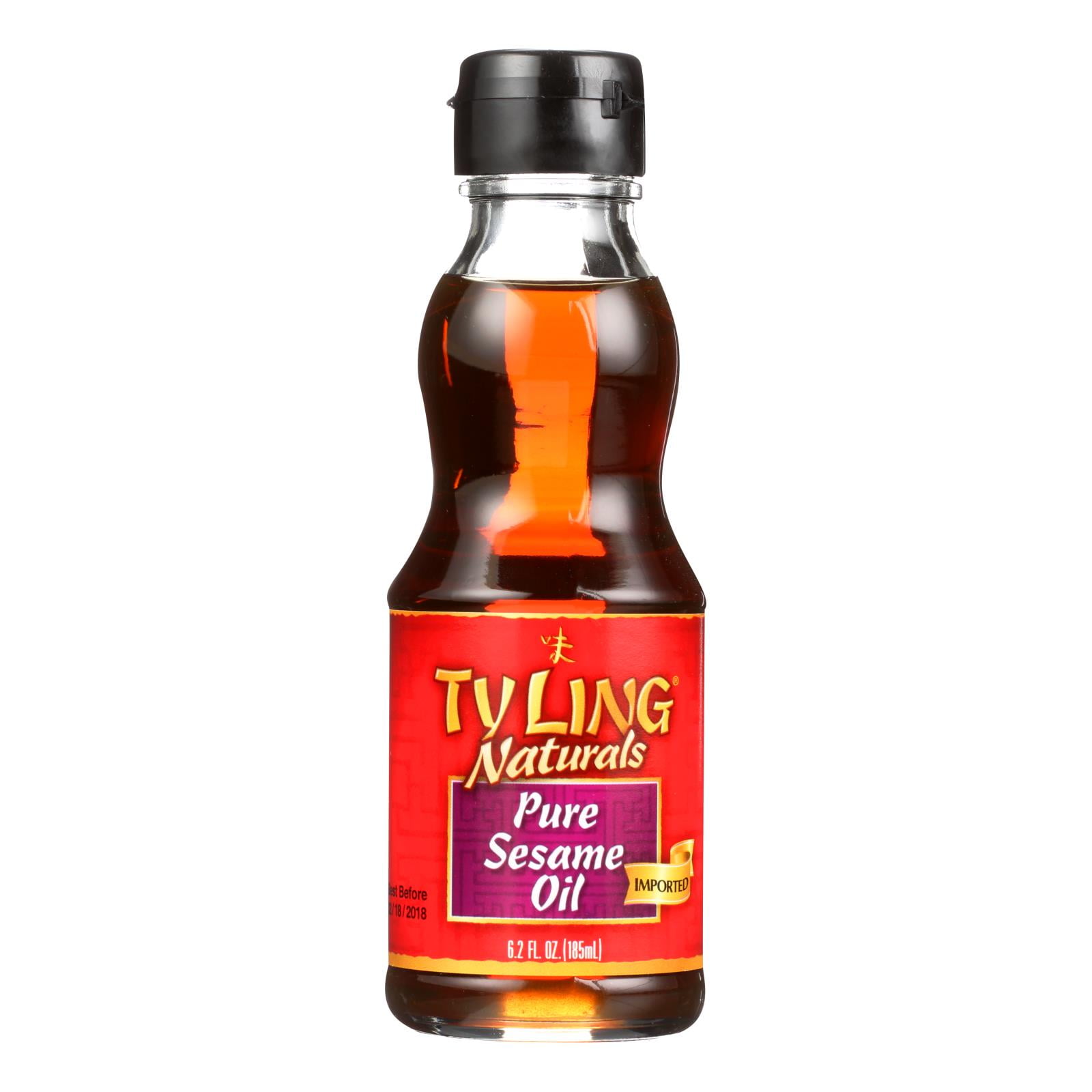 Ty Ling Naturals Pure Sesame Oil, 6.2 fl oz, 12 pack - Walmart.com
