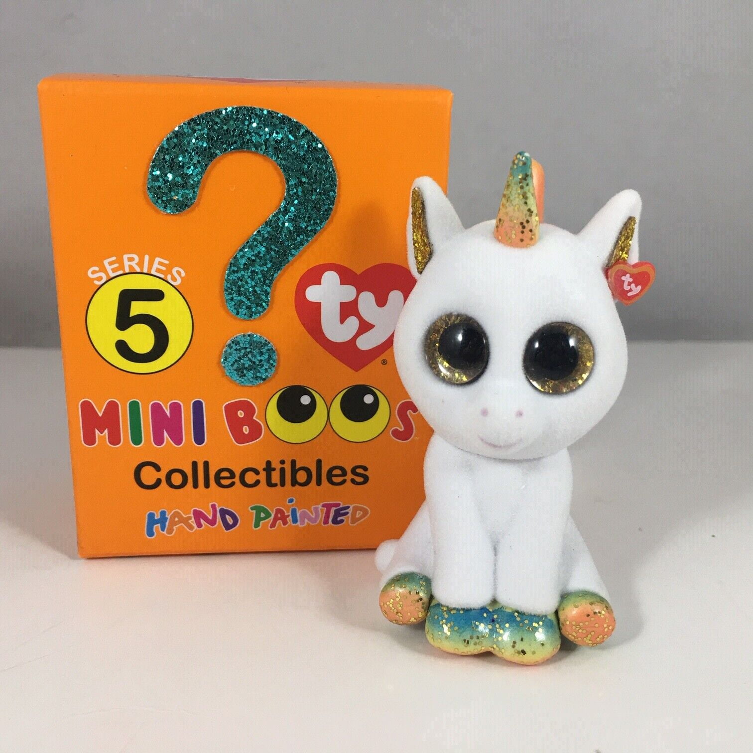 Ty Mini Beanie Boos Series 5 - PIXY the Unicorn Vinyl Figurine (2 Inch ...
