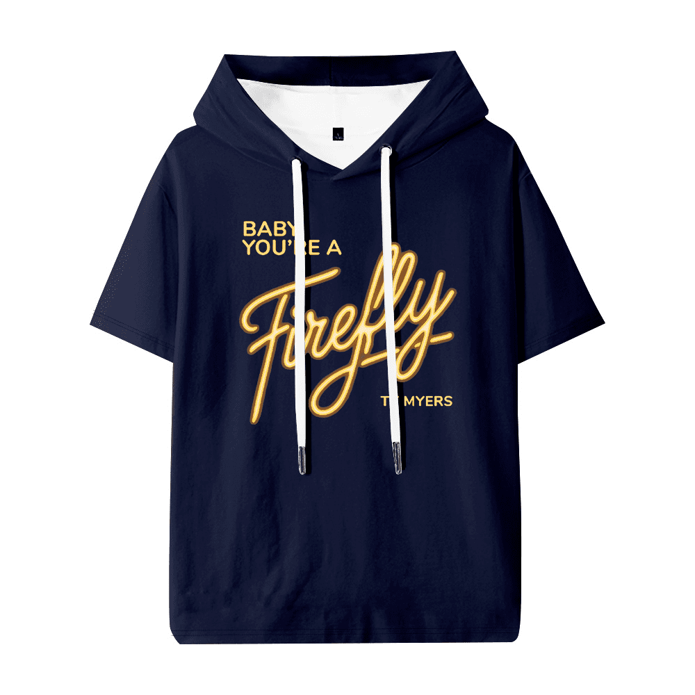 Ty Myers Firefly Hooded T-shirt Women Men Fashion Short Sleeve Tee ...