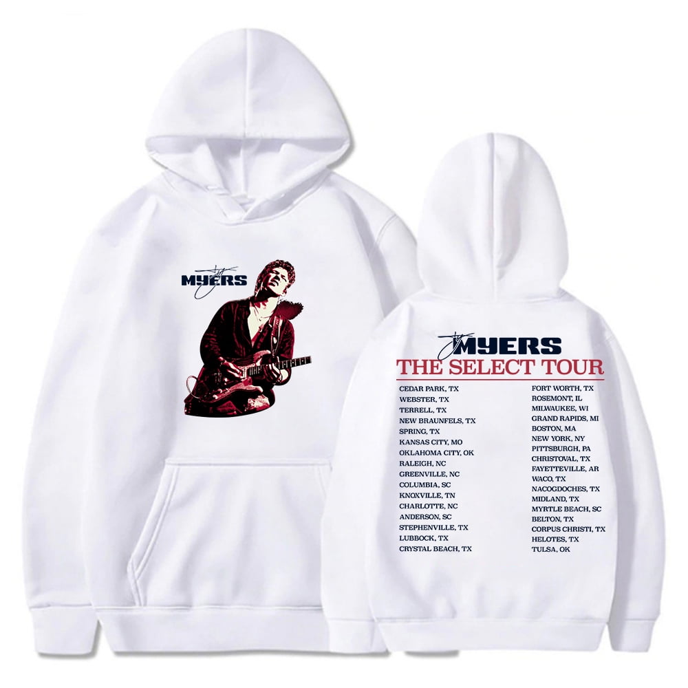 Ty Myers Hoodie 2025 The Select Tour Merch Long Sleeve Streetwear Women ...