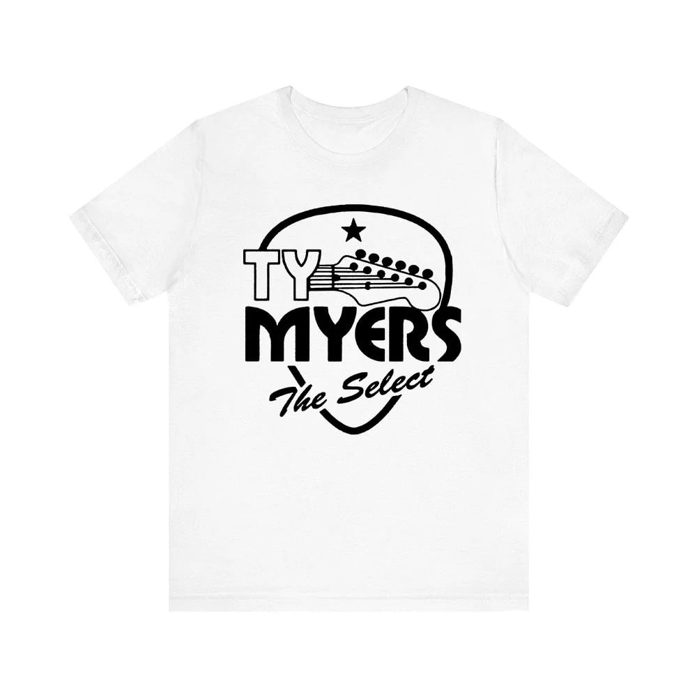 Ty Myers The Select Album 2025 Tour Merch Unisex Crewneck Short Sleeve ...