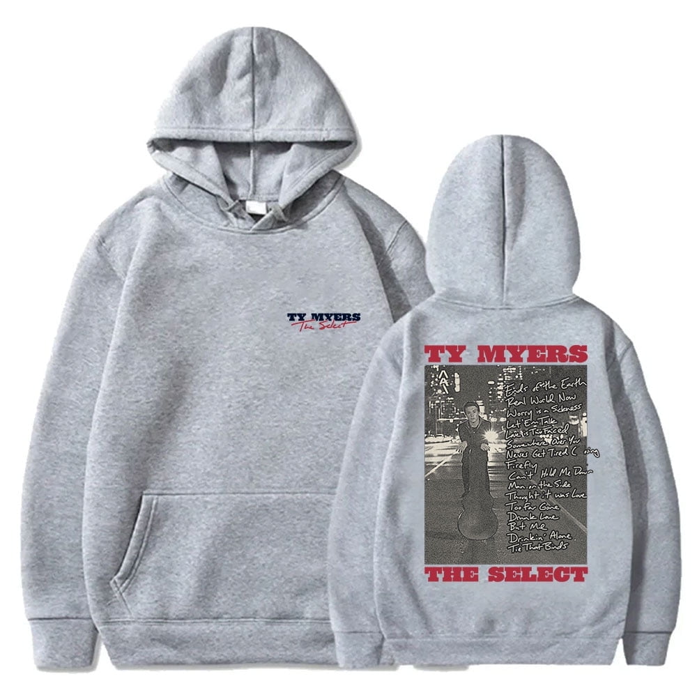 Ty Myers The Select Album Hoodie 2025 Tour Merch Cosplay Women's Men's ...