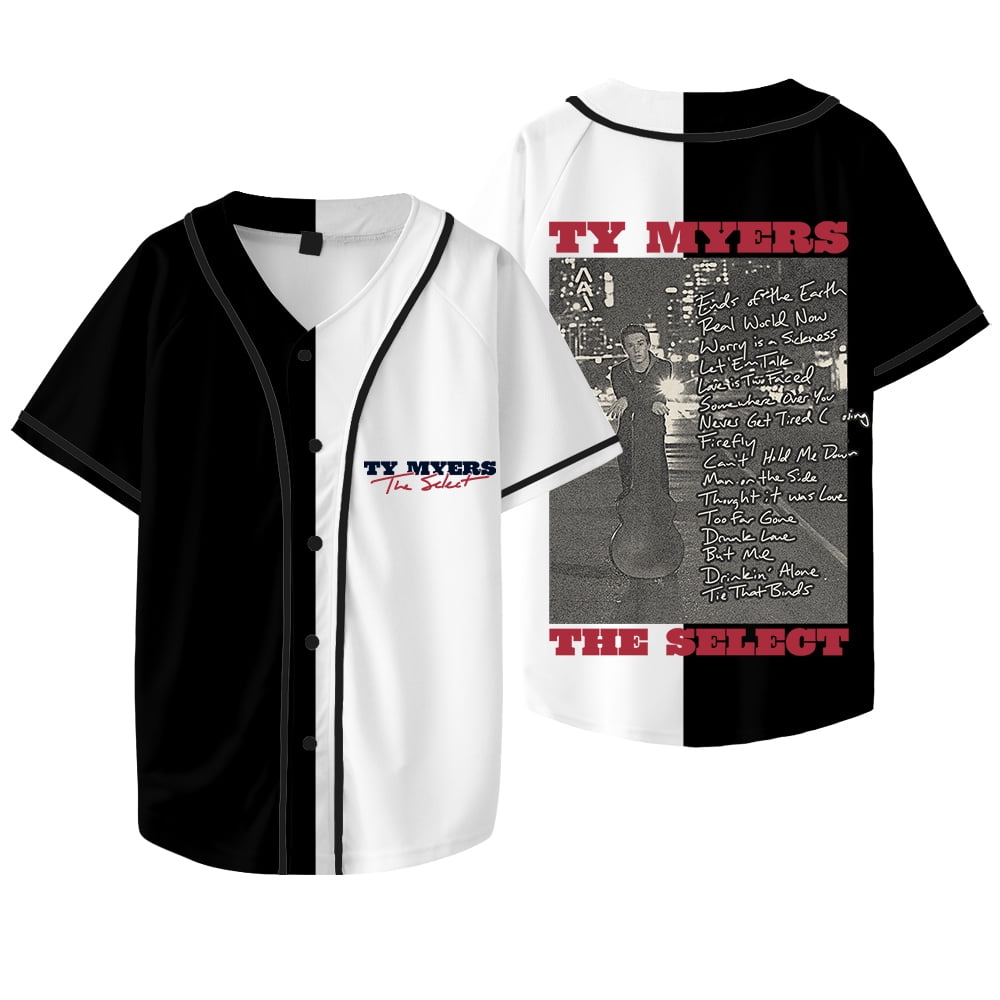 Ty Myers The Select Album Merch Baseball Jacket Tee Summer Unisex V ...