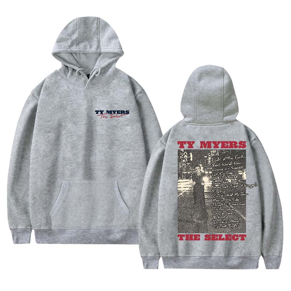 Ty Myers The Select Album Tracklist Hoodies Women Men Long Sleeve Sweatshirt Fashion Clothes ...