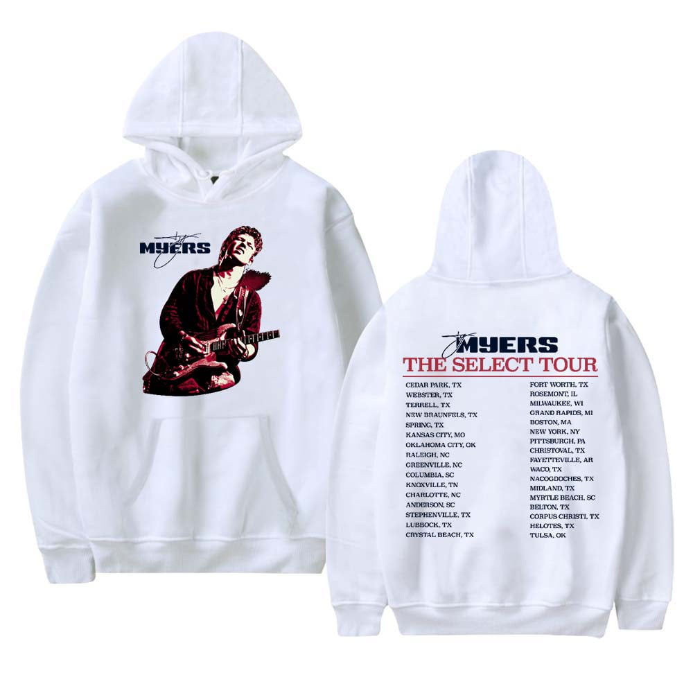 Ty Myers The Select Tour 2025 Merch Hoodies Women Men Long Sleeve ...