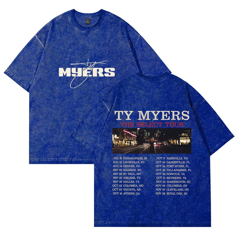 Ty Myers The Select Tour 2025 Tee Merch Men Women Tshirt Trendy ...