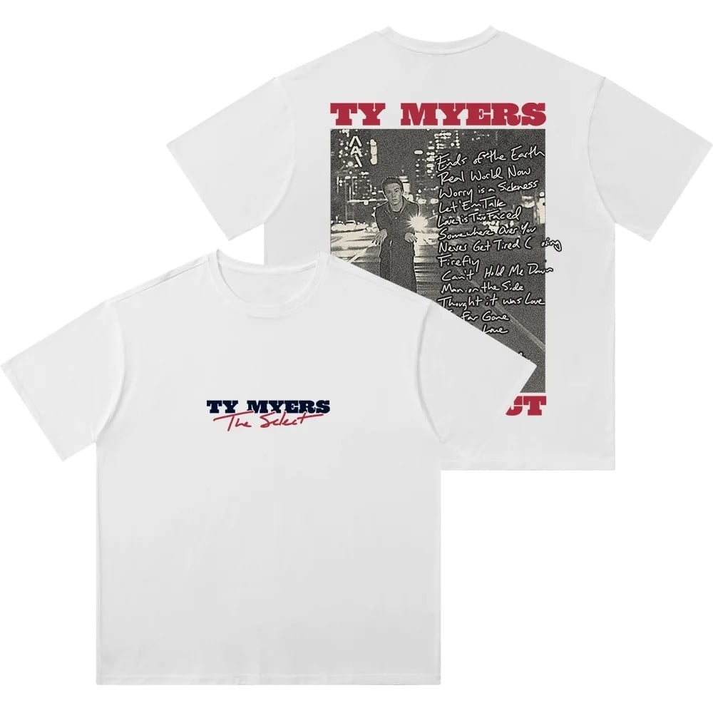 Ty Myers The Select Tour Vintage Wash Men's and women's pure cotton ...