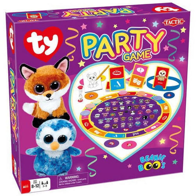 Ty Party Game - 4-in-1 Beanie Boos Party Game - Ages 8+ - Walmart.com