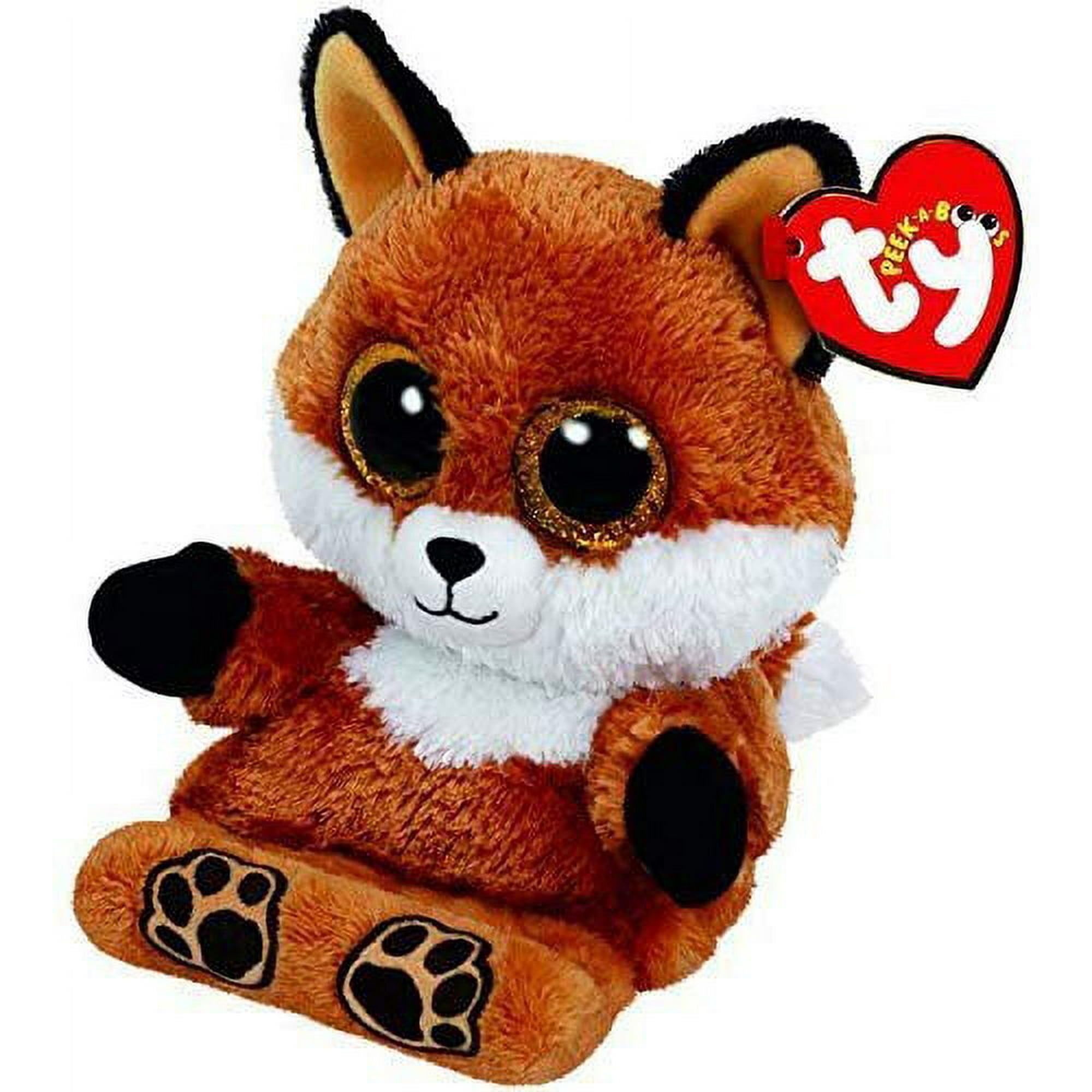 Ty Peek A Boos - SLY the Fox (Phone Holder Screen Cleaner) (6" Plush ...
