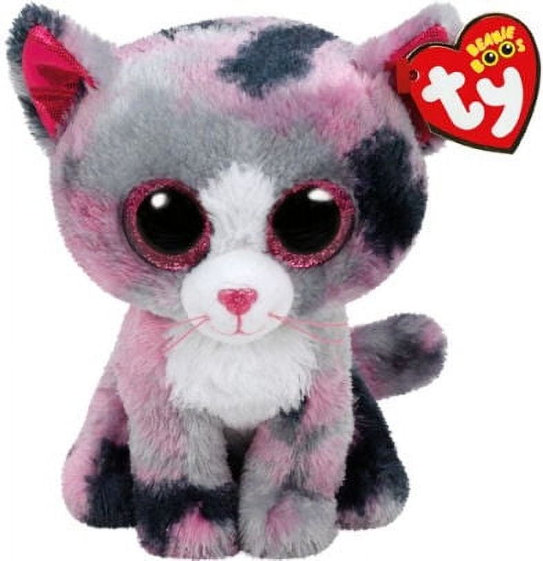 TY Beanie Boo Stuffed Toys - Lindi the Cat 6" Plush - Walmart.com