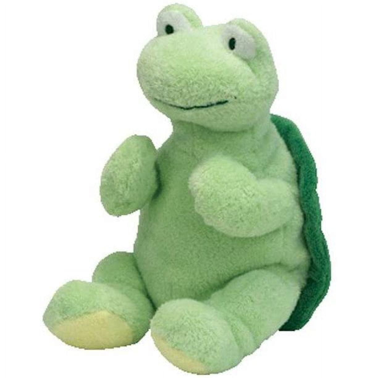 Ty Pluffies - Zips the Tylux Green Turtle Plush - Walmart.com