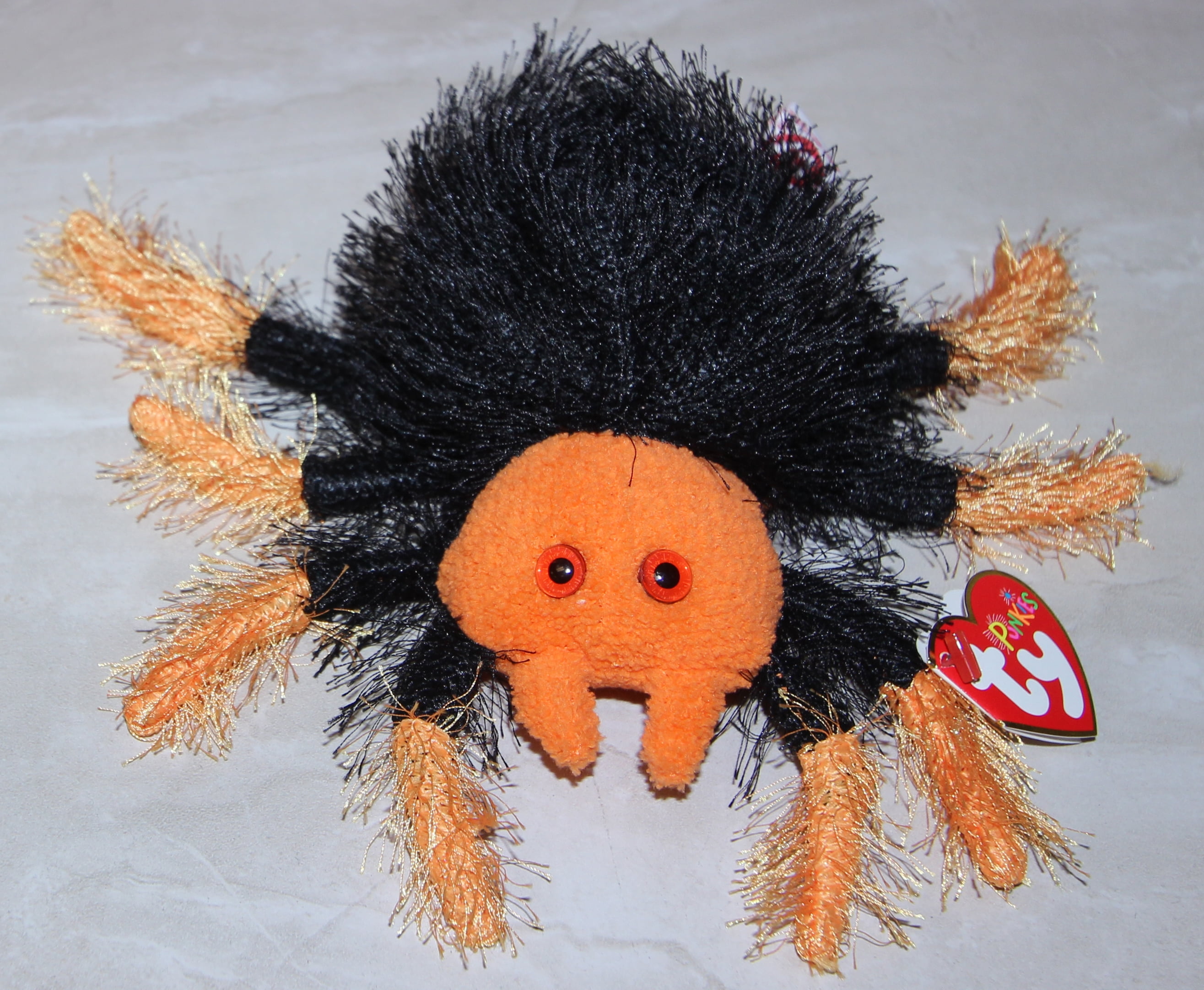 Ty Punkies: Skitters the Spider | Stuffed Animal | MWMT - Walmart.com