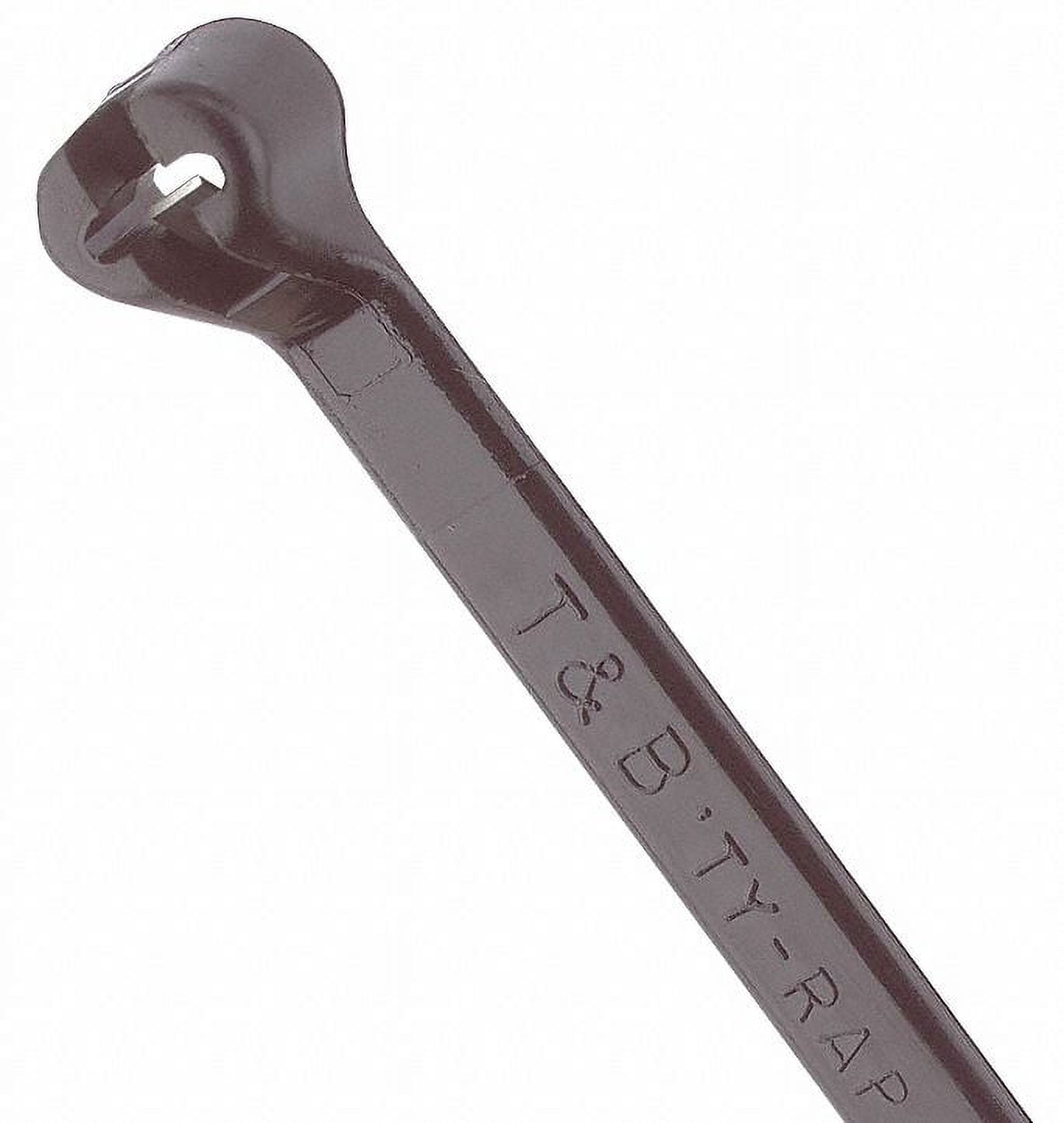 Ty-Rap Cable Tie,5.5 in,Black,PK100 TY524MX - Walmart.com