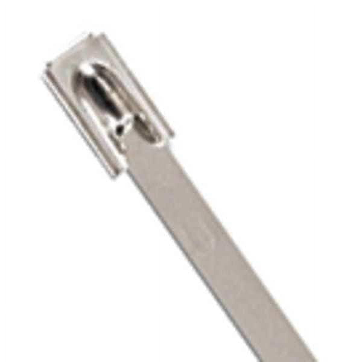 Ty-Rap Cable Tie,7.9 in,Silver,PK50 LS-4.6-200A - Walmart.com