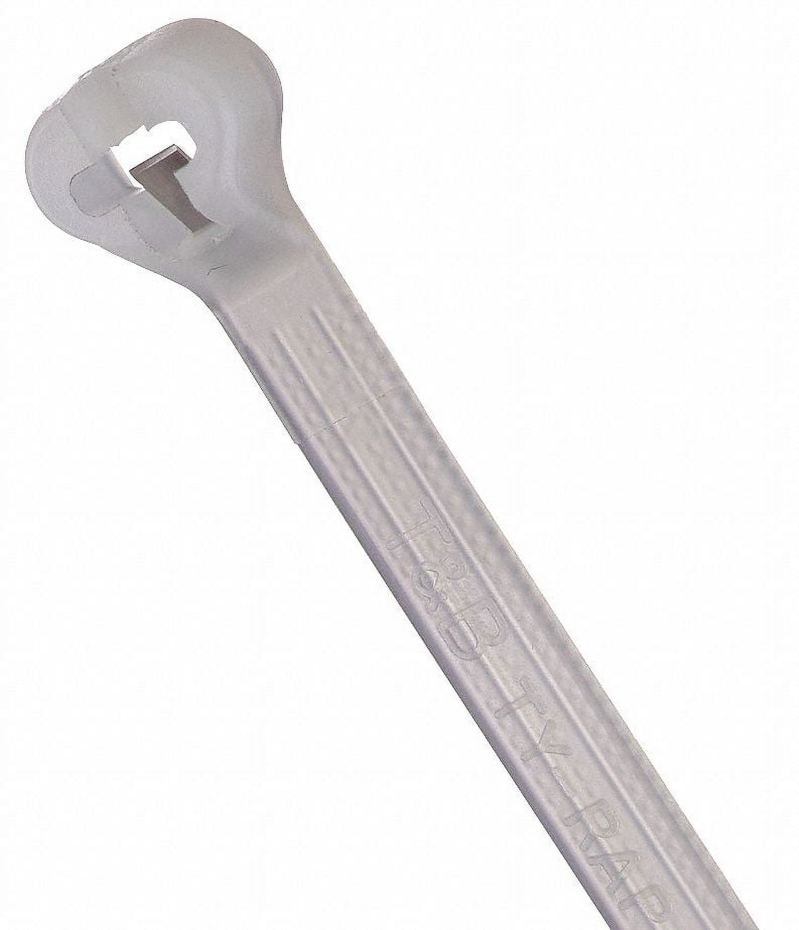 Ty-Rap Cable Tie,8.19 in,Natural,PK100 TY5242M - Walmart.com