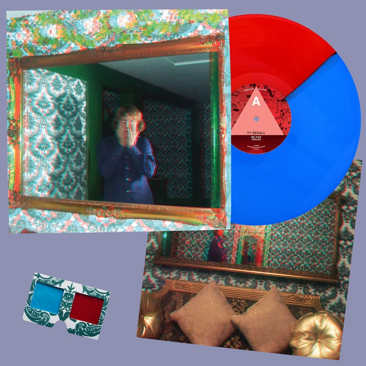 Ty Segall Mr. Face (Vinyl Record) 7" EP Coloured Vinyl - Walmart.com