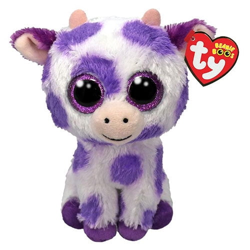 Ty Soft Stuffed Animals and Plush Toys, Cotton Purple White - Walmart.com