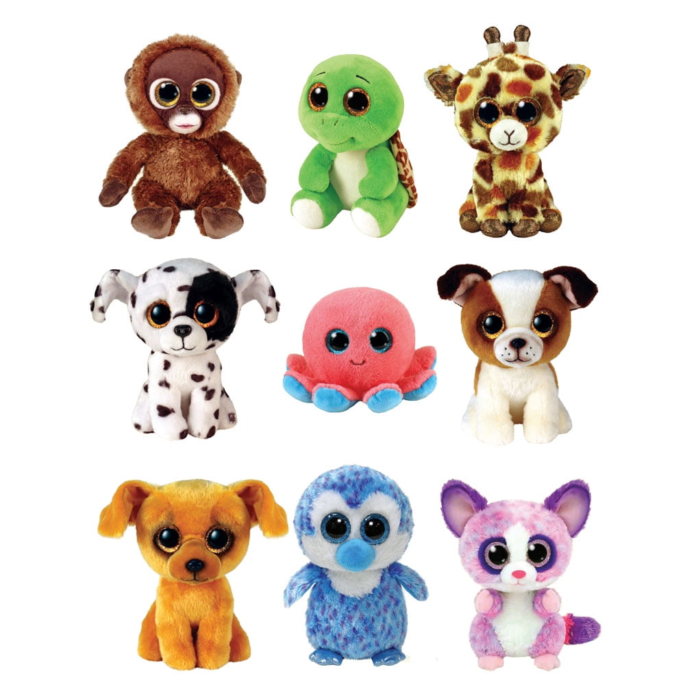 TY Beanie Boos - SET of 9 Spring 2022 Releases (6 inch)(Zuzu, Turbo ...