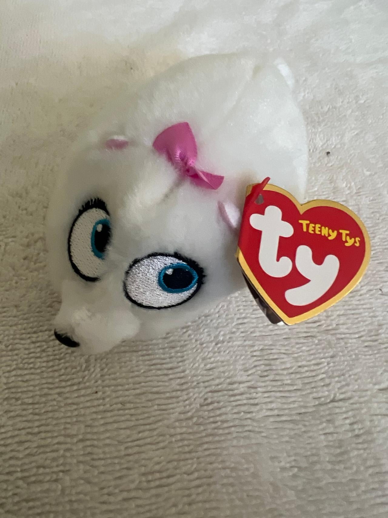 Ty Teeny Tys - Secret Life of Pets GIDGET 4" Beanbag Plush Stuffed Toy ...