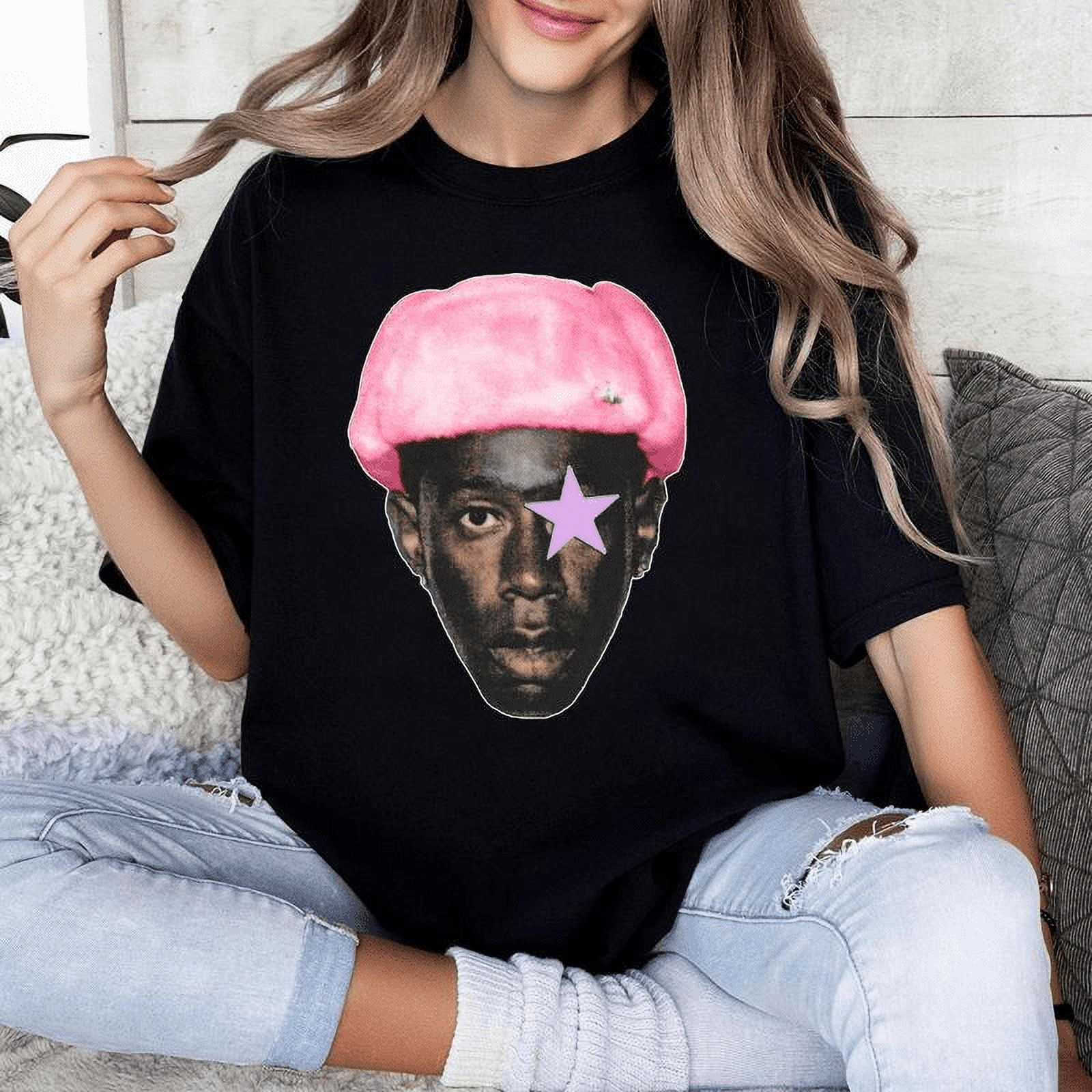 Ty!er The Creator! With Big Face T-Shirt For Fans, Men & Women ...