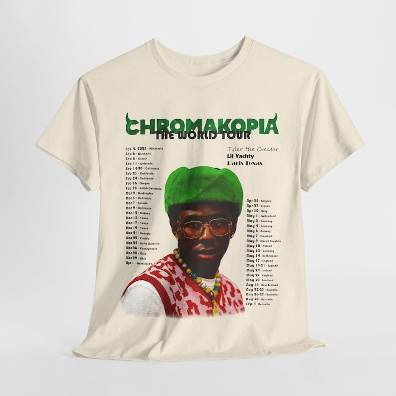 Ty.ler The C.rea.tor Y2K Rave Tee Embrace the Vibe with Chromakopia ...