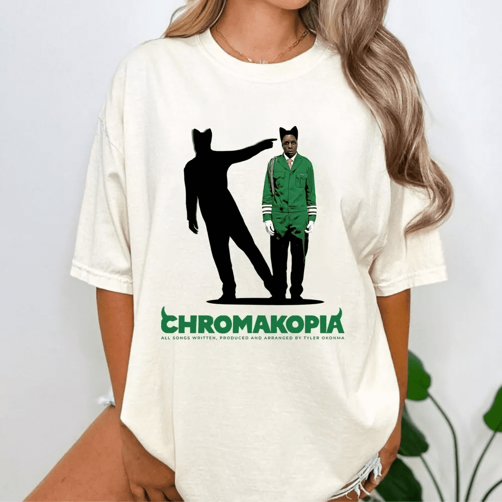 Ty.ler The C.reator Chromakopia Tour T-Shirt - 2024 Unisex Music Tee ...