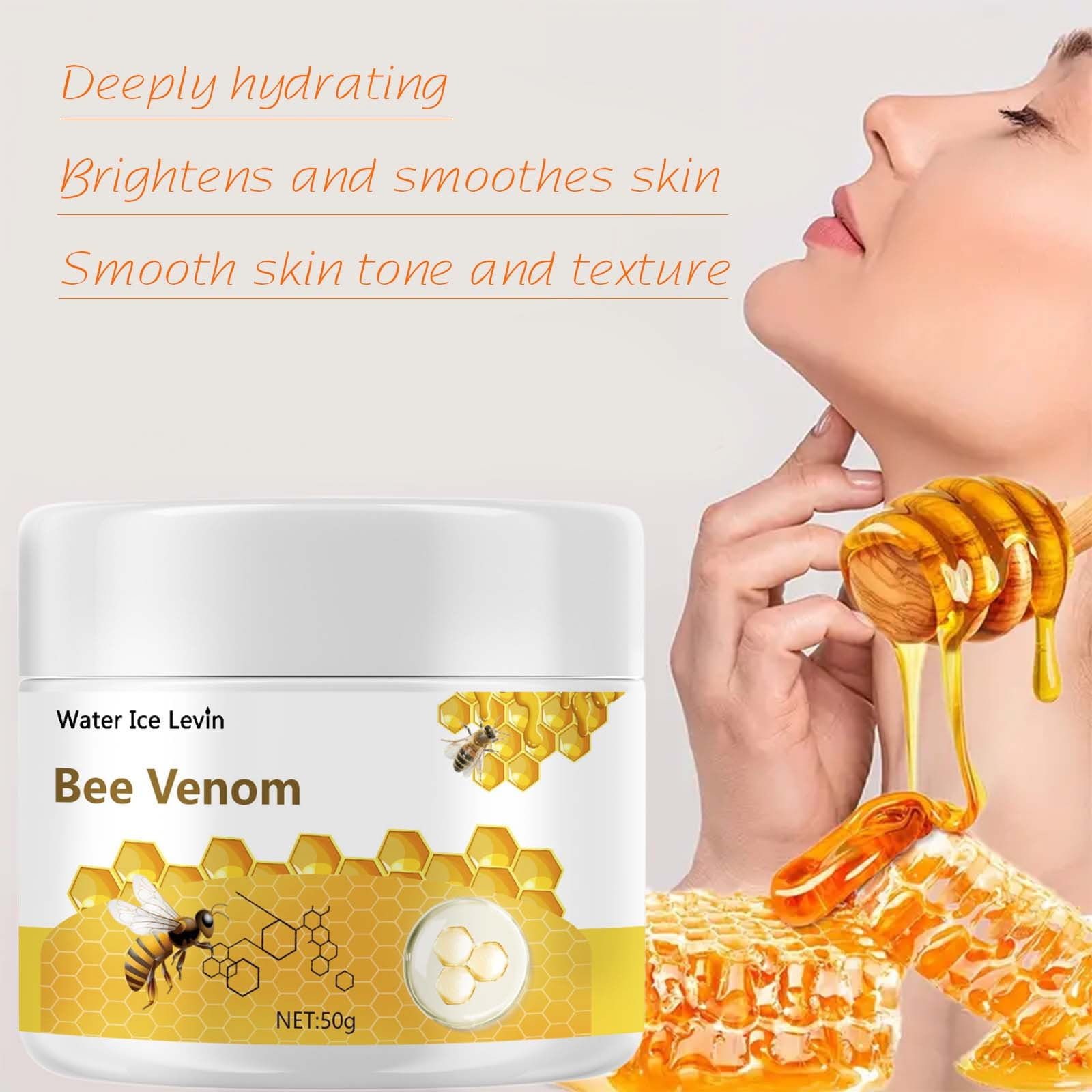 TyTqxy Bee Moisturizing Hydrating Gentle Skin Cleansing Moisturizing ...